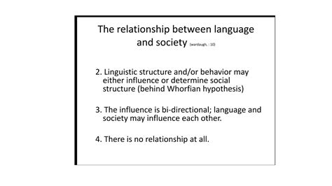 Introduction To Sociolinguistics In English Language Teaching Pptx
