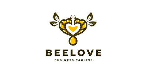 Sweet Bee Logo Template Codester