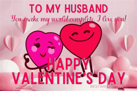 Happy Valentines Day  For Husband