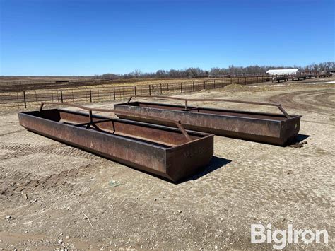 Bottomless Steel Feed Bunks Bigiron Auctions Bottomless Steel Feed Bunks Bigiron Auctions