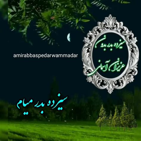 کلیپ سیزده بدر پدر فوت شده