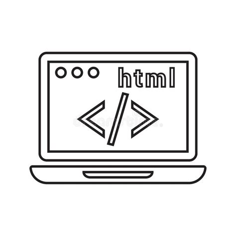 Html Outline Stock Illustrations 4 166 Html Outline Stock