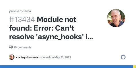 Module Not Found Error Cant Resolve Asynchooks In Nodemodules