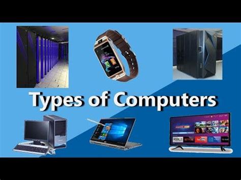 Types Of Computers Super Mainframe Mini Micro Computers Uses YouTube Micro Computer