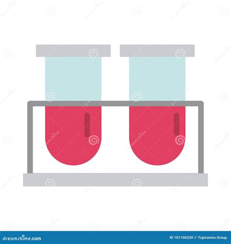 试管实验室保健设备医用平板式图标 向量例证 插画 包括有 液体 评定 插件 技术人员 玻璃 解剖学 181106330