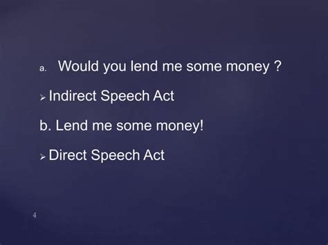 Indirect Speech Acts Pptx