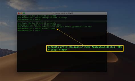 View Hidden Files And Folders On Your Mac With Terminal