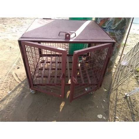 Mild Steel Cage Trolley Loading Capacity Kg At Rs In Faridabad