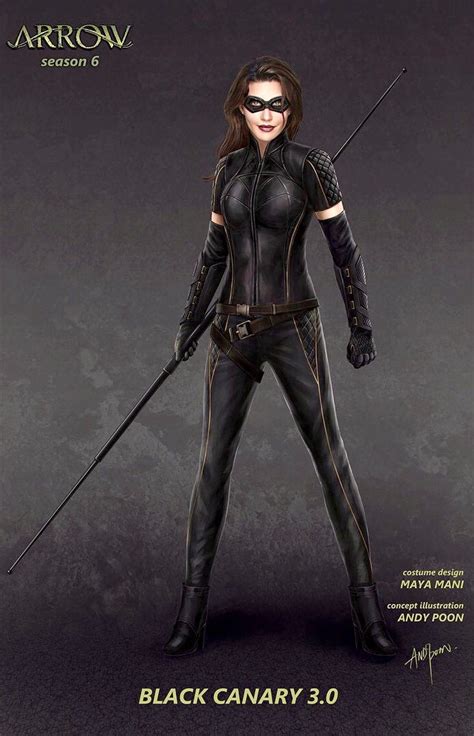 Concept Art Dinah Drakeblack Canary 30 Concept Art Rarrow