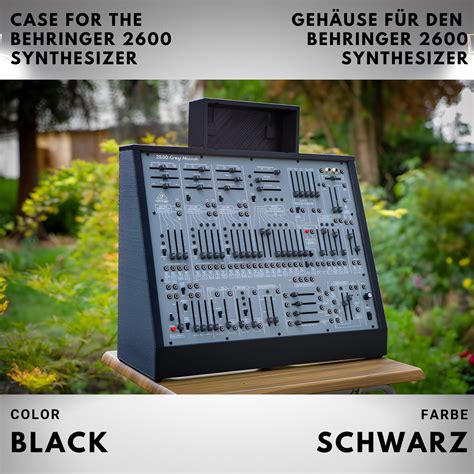 3d Gedrucktes Gehäuse Im Vintage Classic Synth Design Für Den Behringer 2600 Synthesizer Kaufen