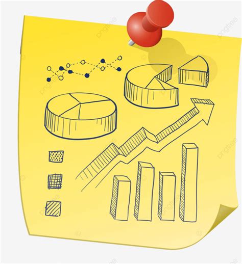 Graph And Chart Elements Sticky Note Part Plotting Mean Vector Part