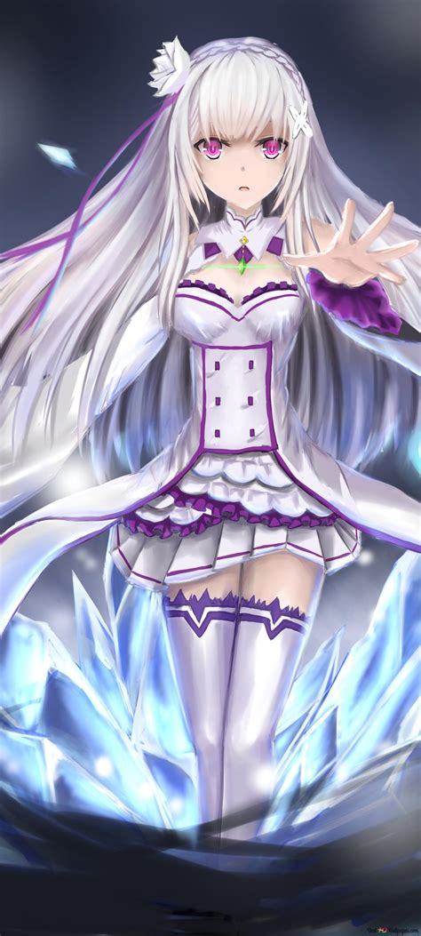 Emilia 4K wallpaper download