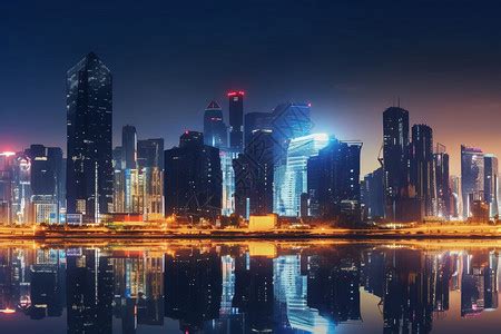 夜晚的香港景观高清图片下载 正版图片600154195 摄图网