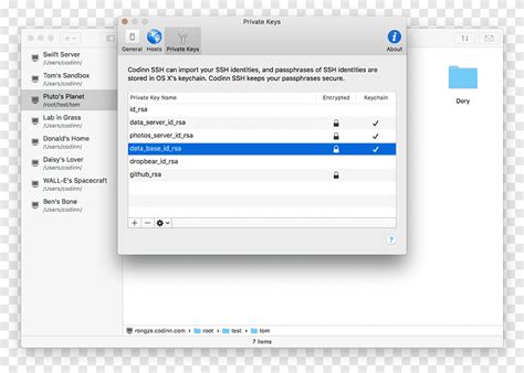 computer program secure shell tunneling protocol keychain access apple text computer png pngegg