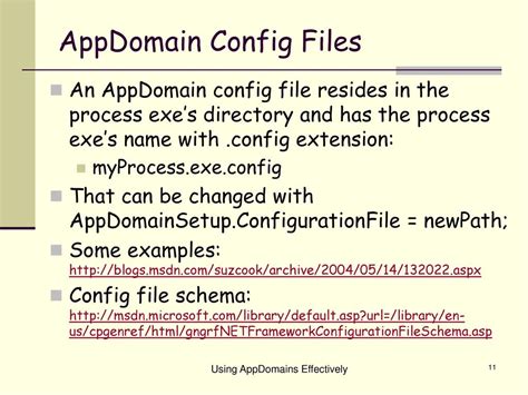 using application domains effectively ppt download