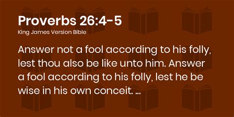 Answer Not A Fool According To His Folly Church Of Christ Articles