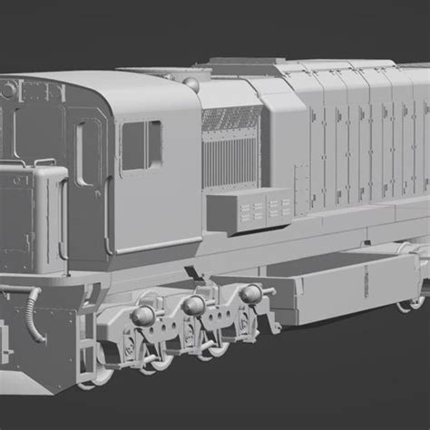 Stl File South African Railways Class 39 Diesel Locomotive Ho 🚂 ・3d