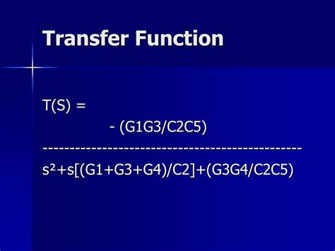 ppt second order butterworth low pass filter powerpoint presentation