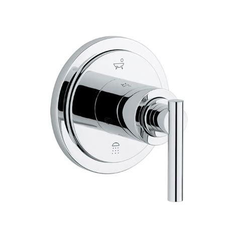 Grohe Starlight Chrome Lever Shower Handle In The Shower Faucet Handles Department At