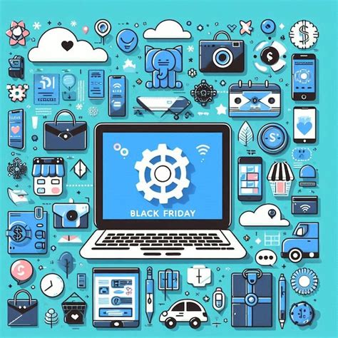 Un collage de diferentes imágenes incluyendo una computadora portátil y