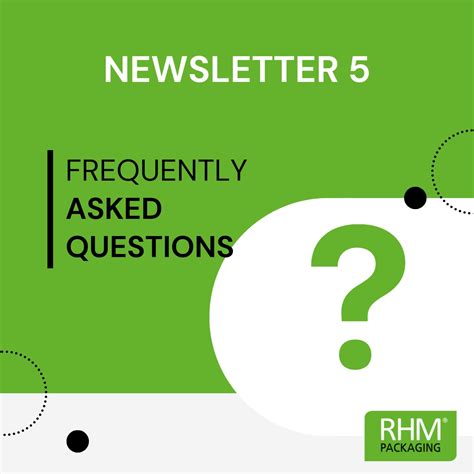 Top 10 Frequently Asked Questions At Rhm Packaging Rhm