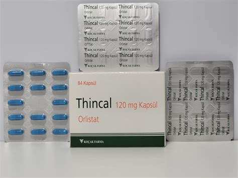 Orlistat Thincal 84 Tb 120 Mg Kocak Farma Expires 2025