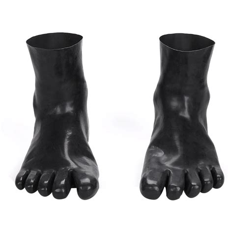 5 Pairs Adult Games Latex Socks Sex Fetish Toes Style Unisex Natural