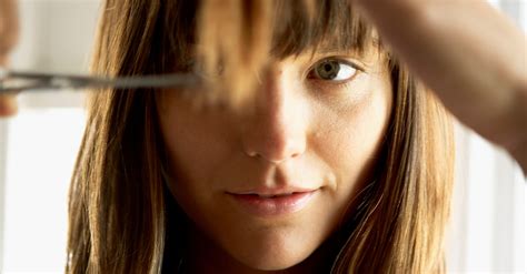How To Cut Your Own Bangs At Home According To A Stylist PS Beauty