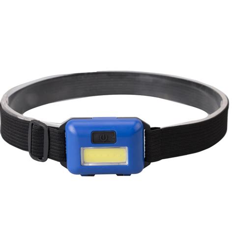 Libre Impermeable Cob Led Cabeza Luz Casco Linterna Cabeza Antorcha Con