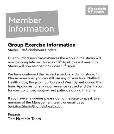 Nuffield Health Surbiton Fitness And Wellbeing Gym Home Facebook