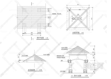 木景观亭详图cad施工图施工图下载施工图木景观亭详图cad施工图下载施工图木景观亭详图cad施工图免费下载建e室内设计网