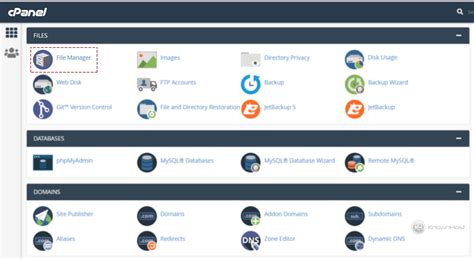 How To Use CPanel S File Manager KnownHost
