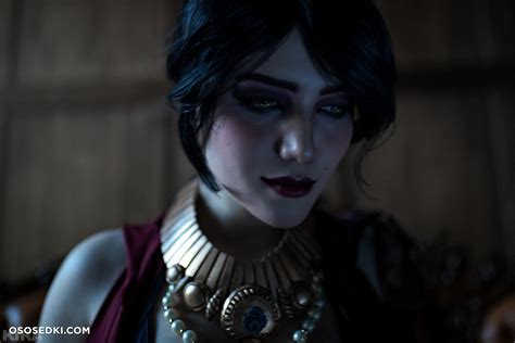 Lada Lyumos Morrigan Dragon Age Naked Cosplay Asian 13 Photos