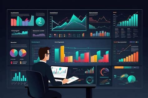 Premium Photo Flat Vector Design Statistical And Data Analysis For