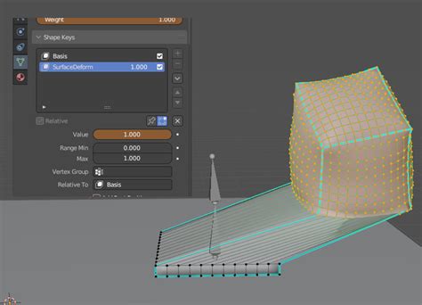 Surface Deform Armature And Shape Keys Problem Particles And Physics