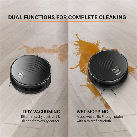 Eureka Forbes Robo Vac N Mop Nuo Wet And Dry Robotic Vacuum Cleaner