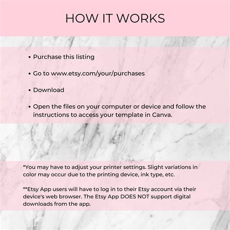 Invoice Editable Template Printable Order Form Invoice Premade Colors Digital Invoice Form