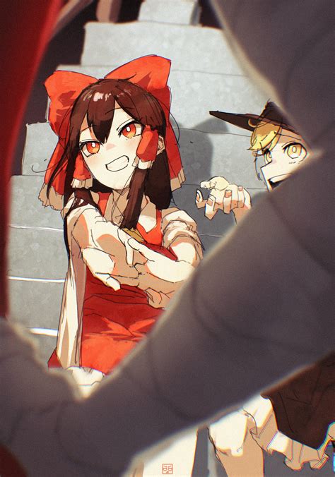 Safebooru 3girls Blast 7 Bow Bright Pupils Brown Hair Chromatic