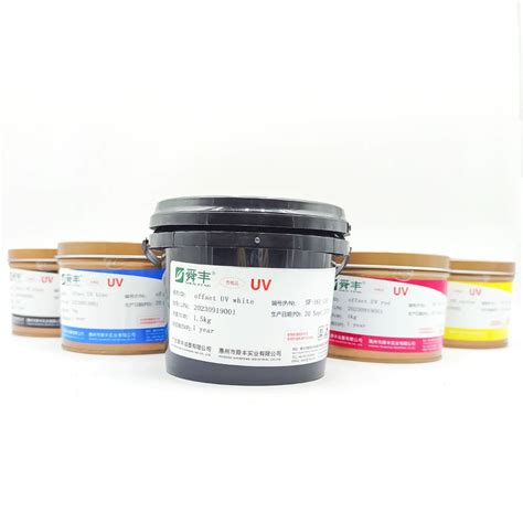 Uv Printing Ink High Wear Resistance Offset Ink For Customizable Gold And Silver Cardboard Buy