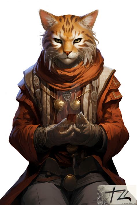 Female Cat Shifter Monk 2 By Taggedzi On Deviantart