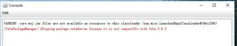 Core Mtj Jar Files Are Not Available As Resources To This Classloader