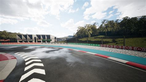 在环境创建的racing Track 虚幻引擎商城
