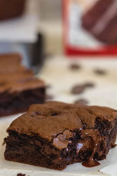 The Best Brownies With Cake Mix Lifestyle Of A Foodie