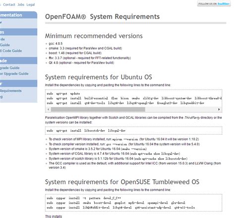 求助！openfoam V1706在ubuntu1604或着1804上的安装详细步骤，小白失败很多次了，求懂的大佬帮忙，可以的话最好能加