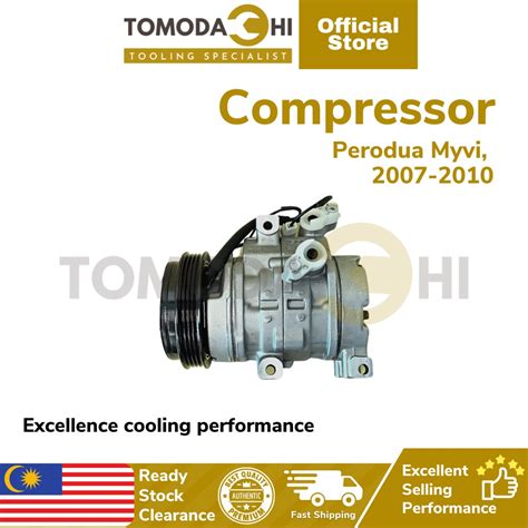 TOMODACHI Car Aircond Compressor Perodua Myvi Compressor Perodua Myvi