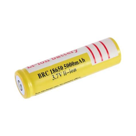 ₩4232에서 Ultra Fire 18650 37v 5000mah 리튬 충전식 배터리 옐로 쿨트라파이어 Brc Liion