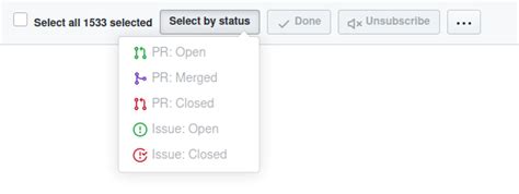 Notifications Select All By Statustype · Issue 3229 · Refined
