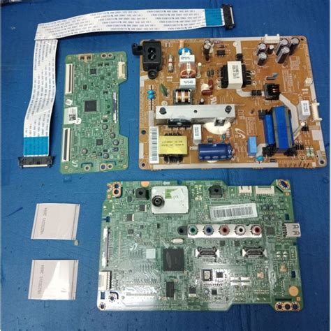Samsung Ua46eh5000r Power Supply System Board Tcon Ribbon Lvds Original