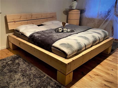 Wood Beam Platform Bed