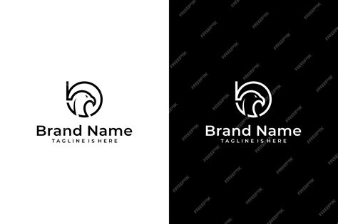 Premium Vector Abstract Letter B Eagle Vector Logo